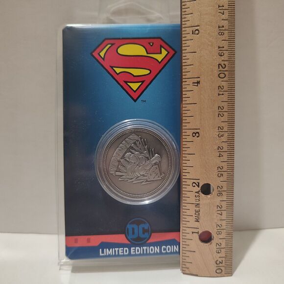 DC Comics | Jewelry | Superman Limited Edition Coin Official Dc Comics ...